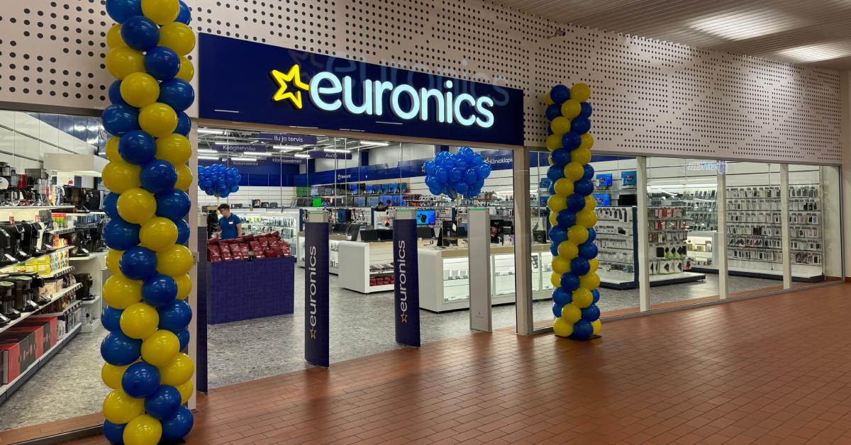 Euronicsi Viljandi kauplus kolis UKU Keskusesse | Euronics