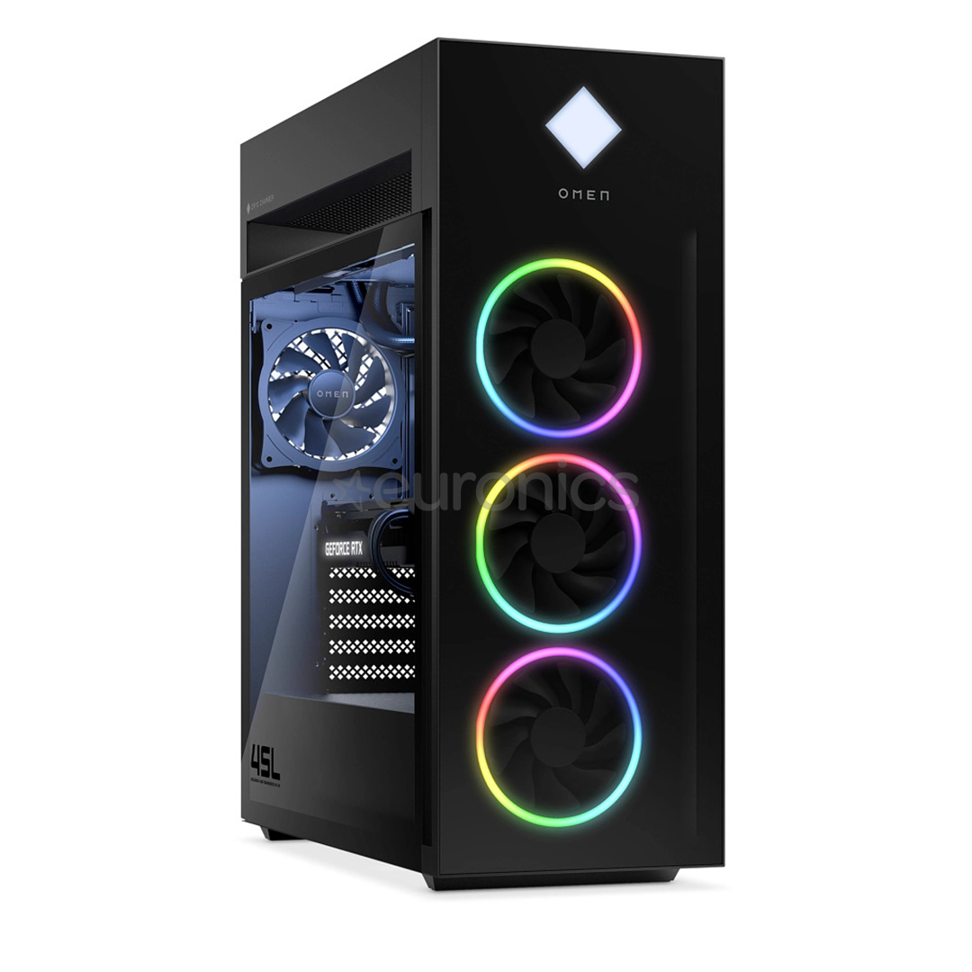 HP OMEN 45L Gaming Desktop GT22- 0075no, Ryzen 9, 32GB, 1TB, RTX3080 ...
