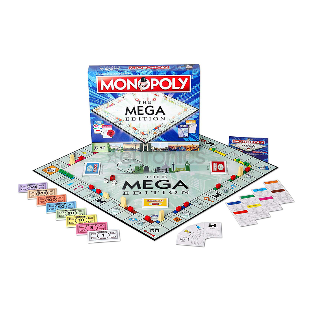 Hasbro Monopoly: The Mega Edition - Board game, 5053410002459 | Euronics