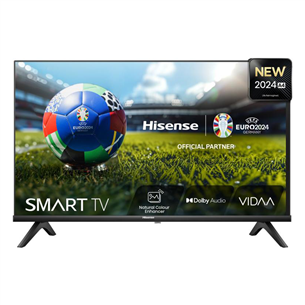 Hisense A4N, 32'', HD, LED LCD, black - TV, 32A4N | Euronics