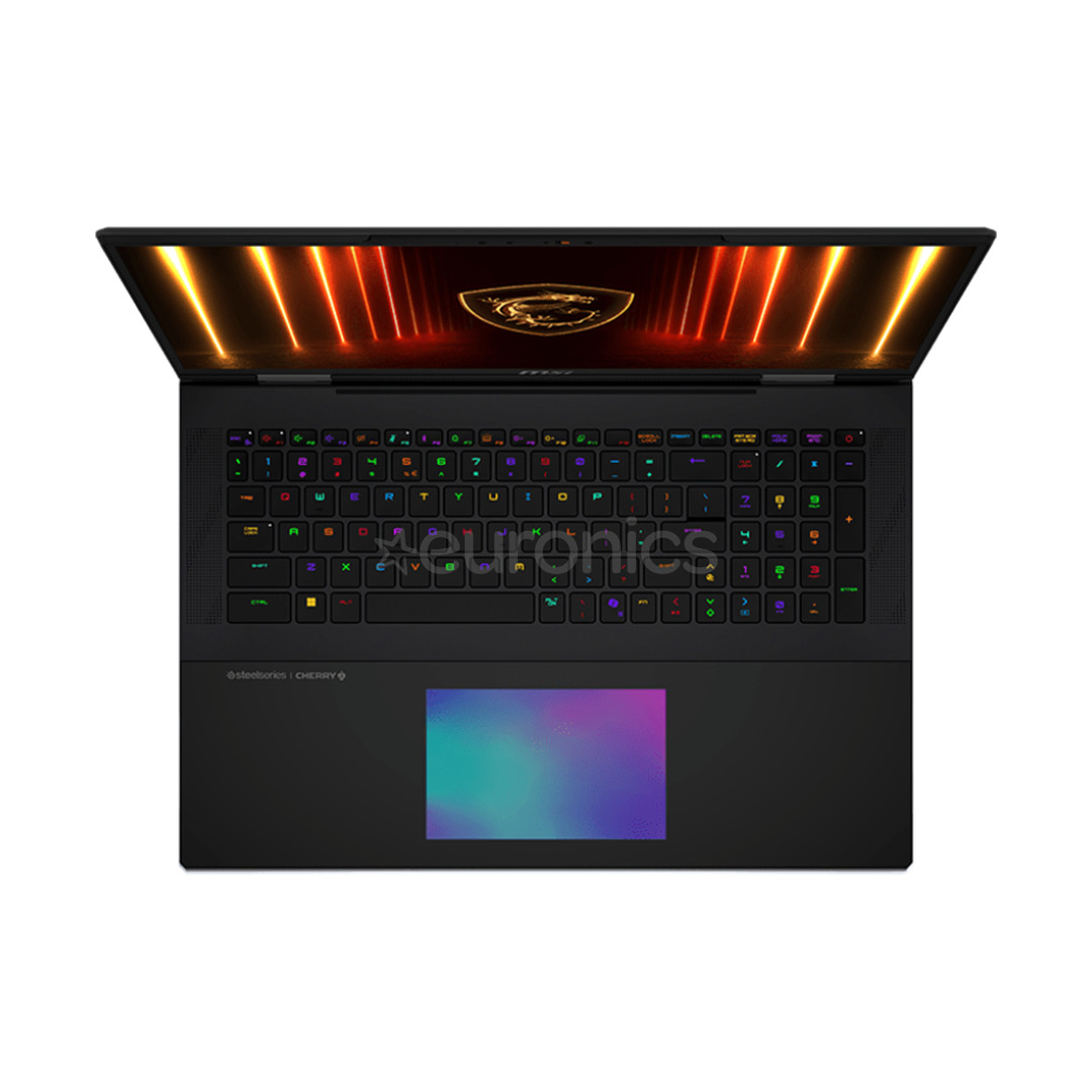 MSI Titan 18 HX, 18'', 4K UHD, Mini LED, 120 Hz, Ultra 9, 64 GB, 6 TB ...