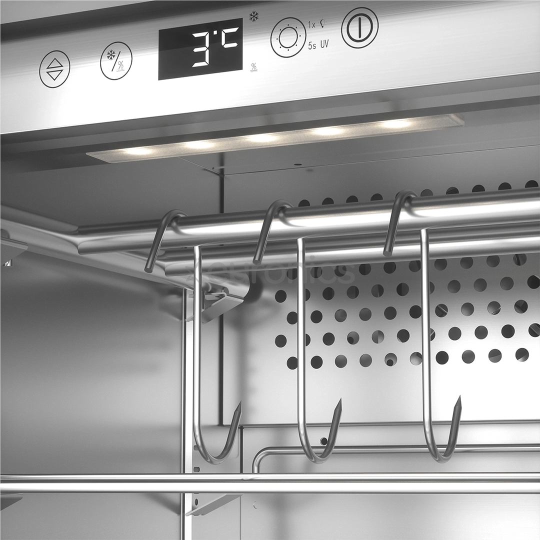 Caso DryAged Master 63, 63 L, height 88 cm, black/stainless steel ...