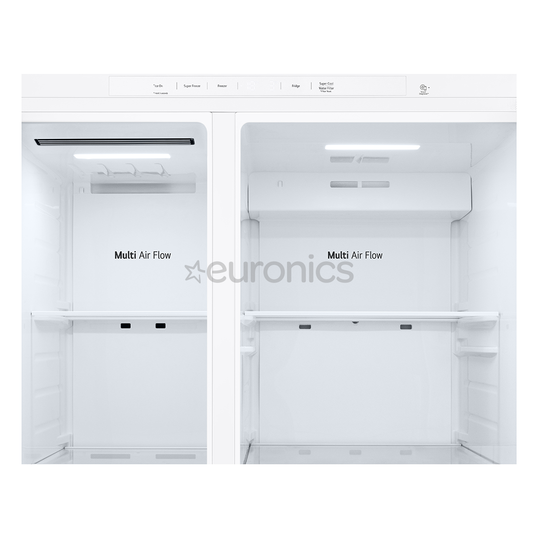 LG, Water & Ice Dispenser, 638 L, height 179 cm, white - SBS ...